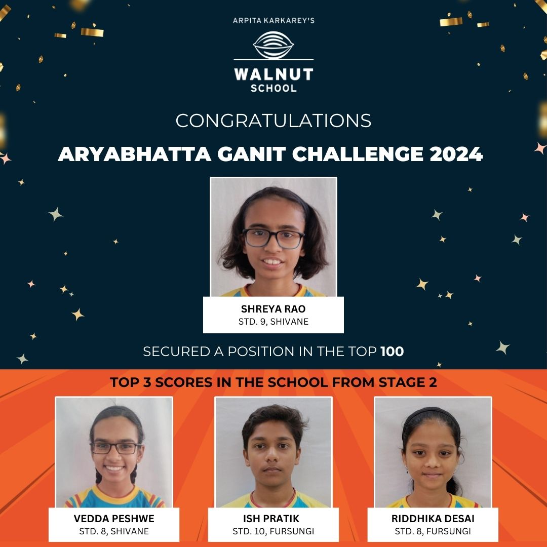 Math Excellence at Walnut School 2024